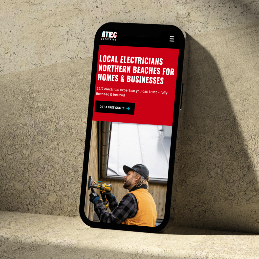 Turning ATEC Electrics’ Website into a Local Lead Engine | SWD